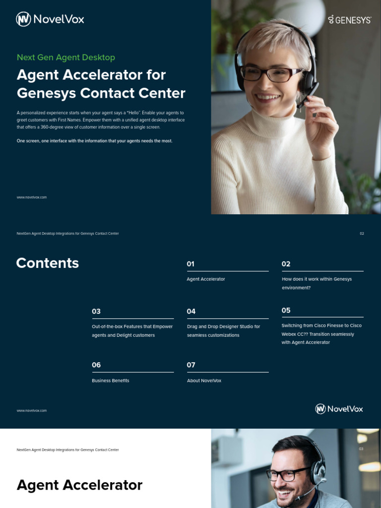 Genesys Agent Accelerator Overview | PDF | Call Centre | Electronic ...
