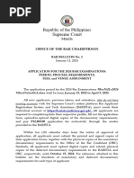 2026 Philippine Bar Exam Application Guide | PDF | Birth Certificate ...