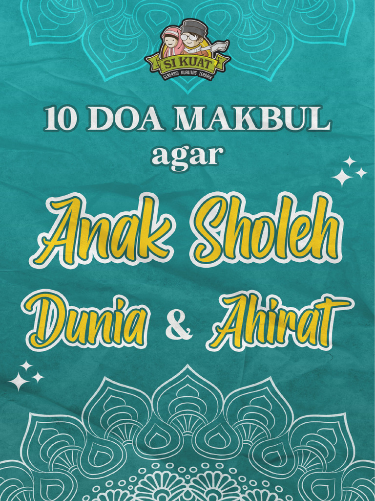 10 Doa Makbul Agar Anak Saleh - Ebook-1 | PDF