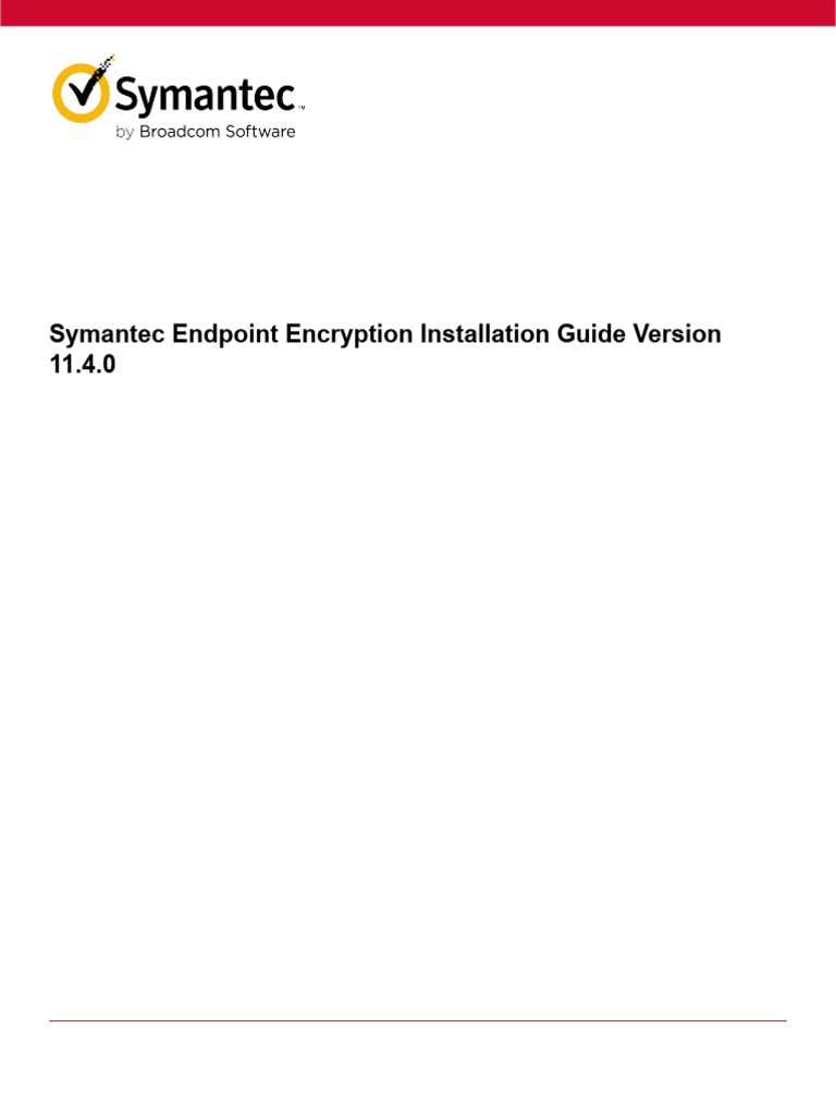 Symantec Endpoint Encryption Installation Guide 11 4 0 | PDF | Transport Layer Security | Public ...