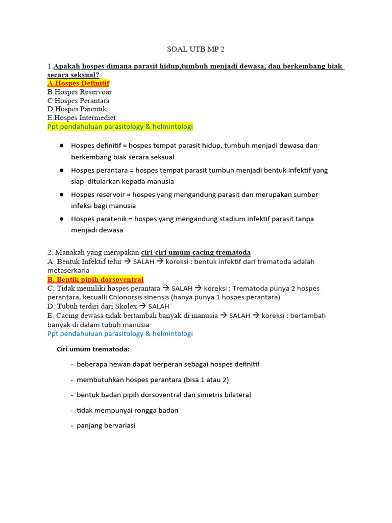 Selesai Soal Utb MP2 2018 | PDF | Ilmu Sosial