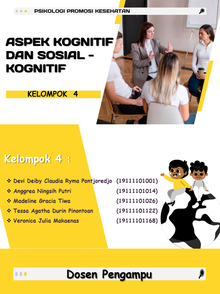 Kelompok 4 - Aspek Kognitif Dan Kognitif Sosial New | PDF