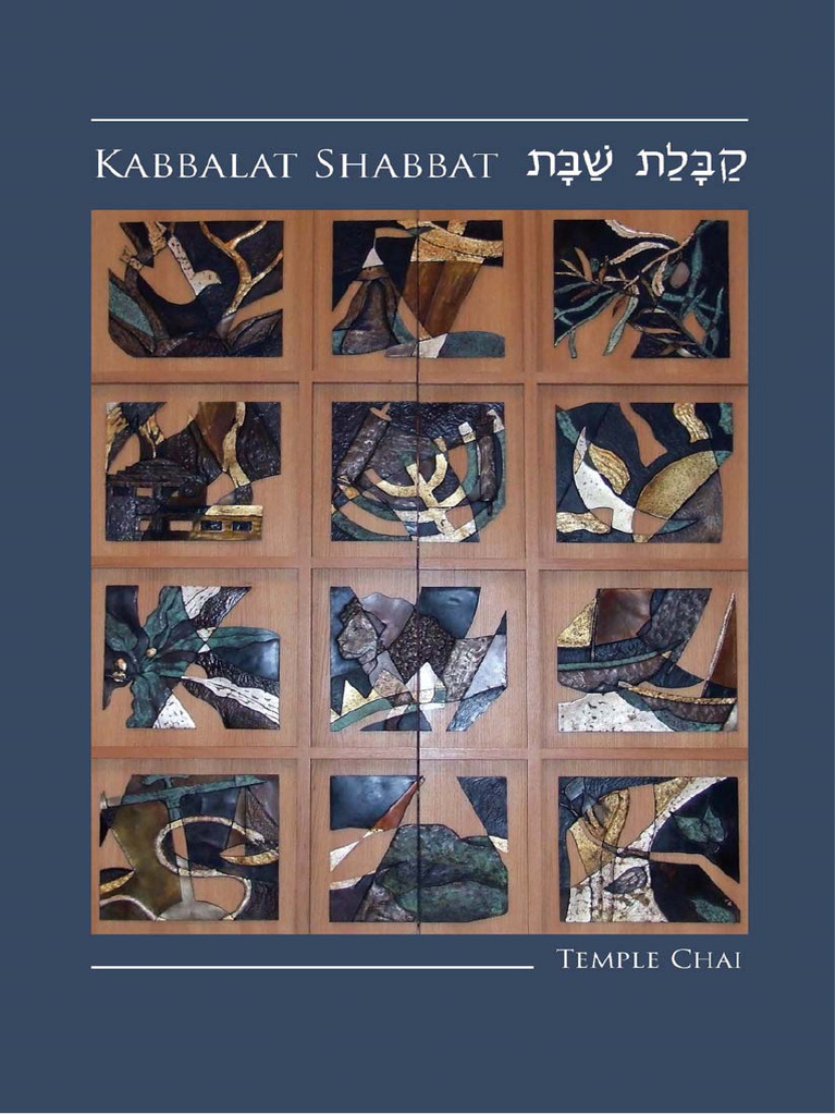 Temple Chai Kabbalat Shabbat Guide | PDF | Jewish Prayer