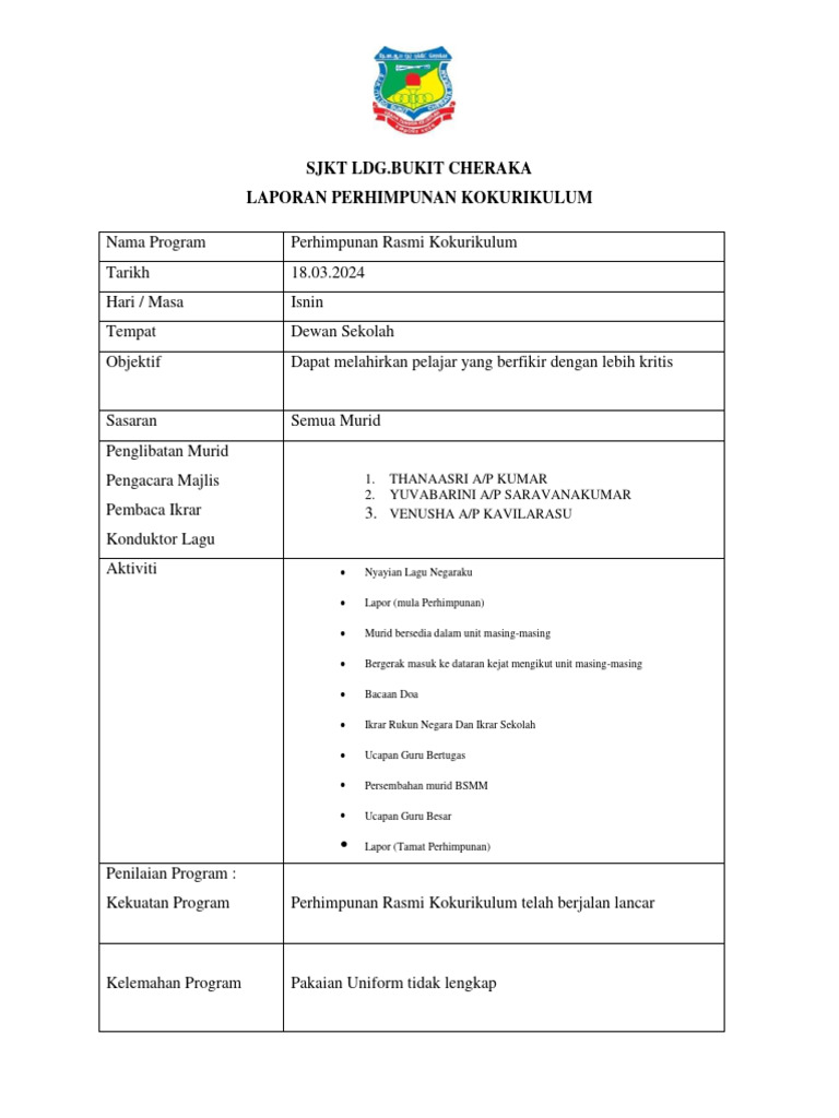 perhimpunan koko | PDF