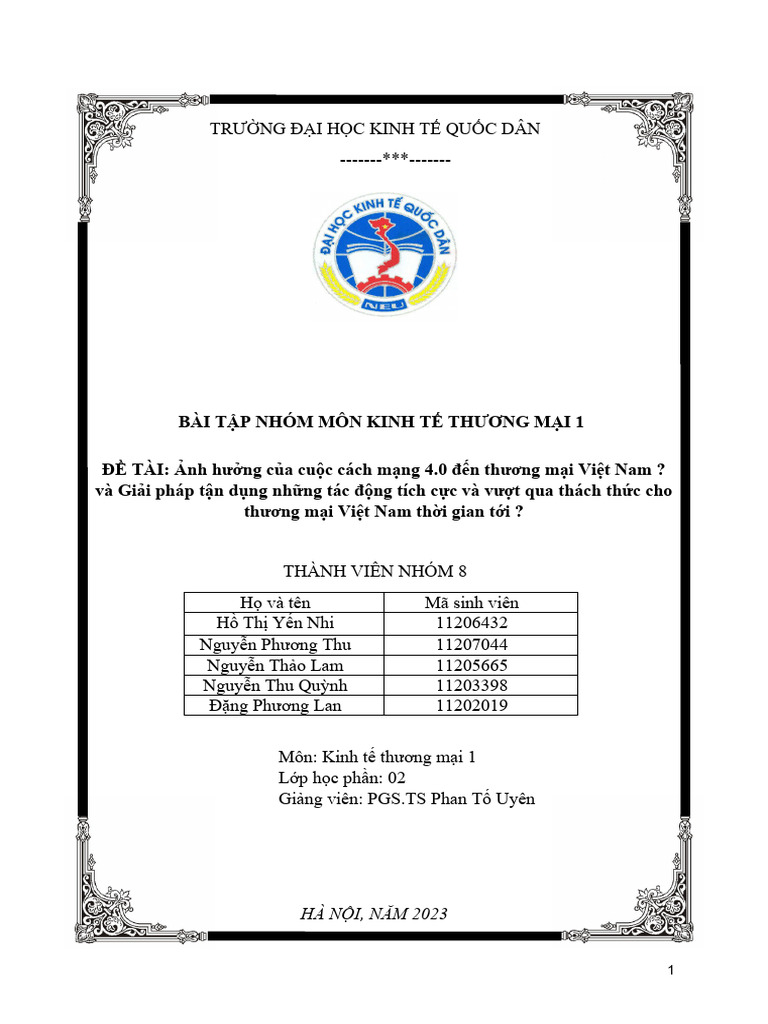 Nhóm 8 KTTM1 - 02 | PDF