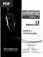 BIMSA Costos 1ra Actualización 2023 - PARTE 2 | PDF