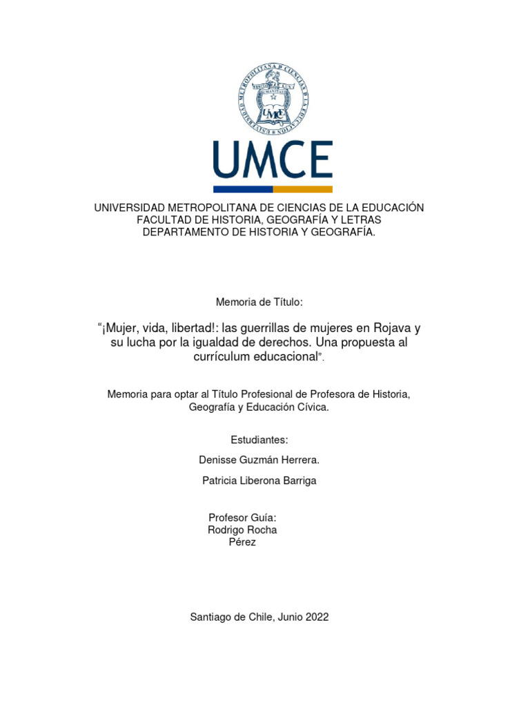 Mujer, Vida, Libertad - Las Guerrillas de Mujeres en Rojava y Su Lucha Por La Igualdad de ...