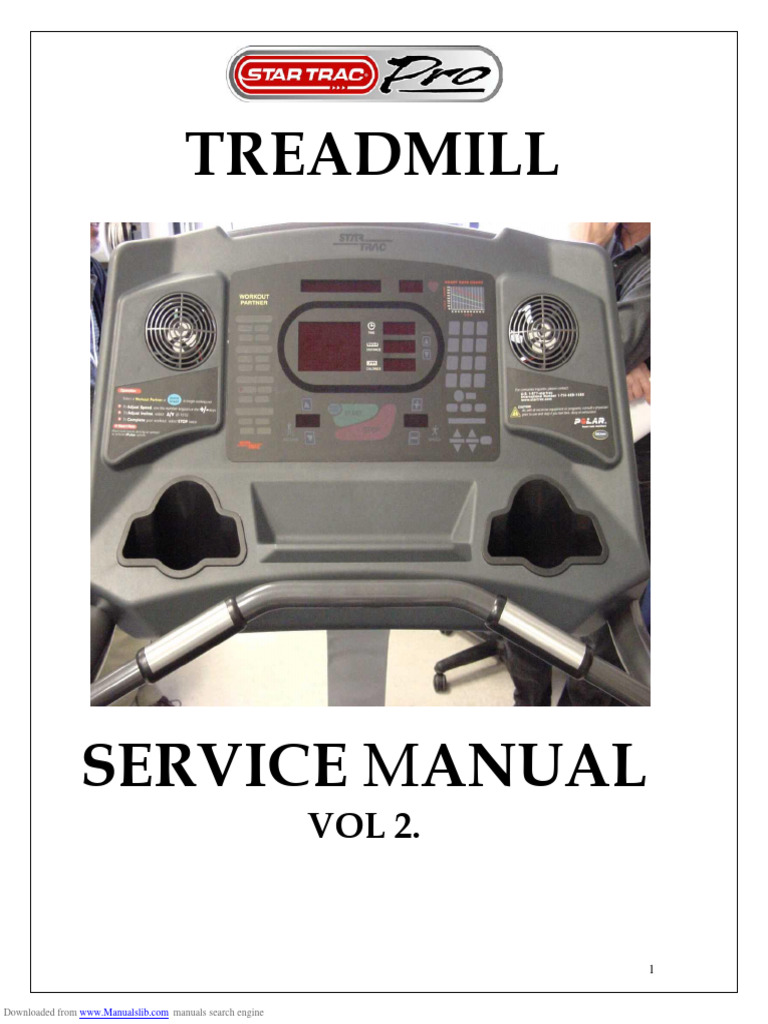 Manual de Srvicio Treadmill-02 | PDF | Belt (Mechanical) | Treadmill