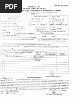 Sample Form15g PF | PDF