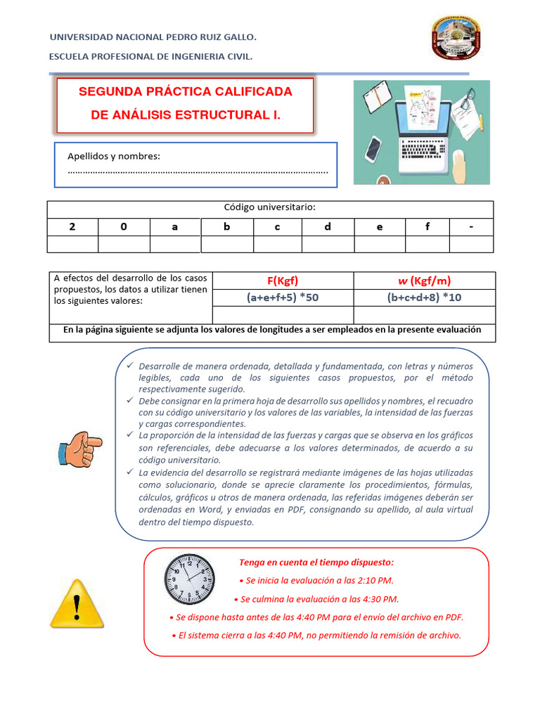 Pract - 2-Apellidos y Nombres Aei | PDF | Ciencias fisicas