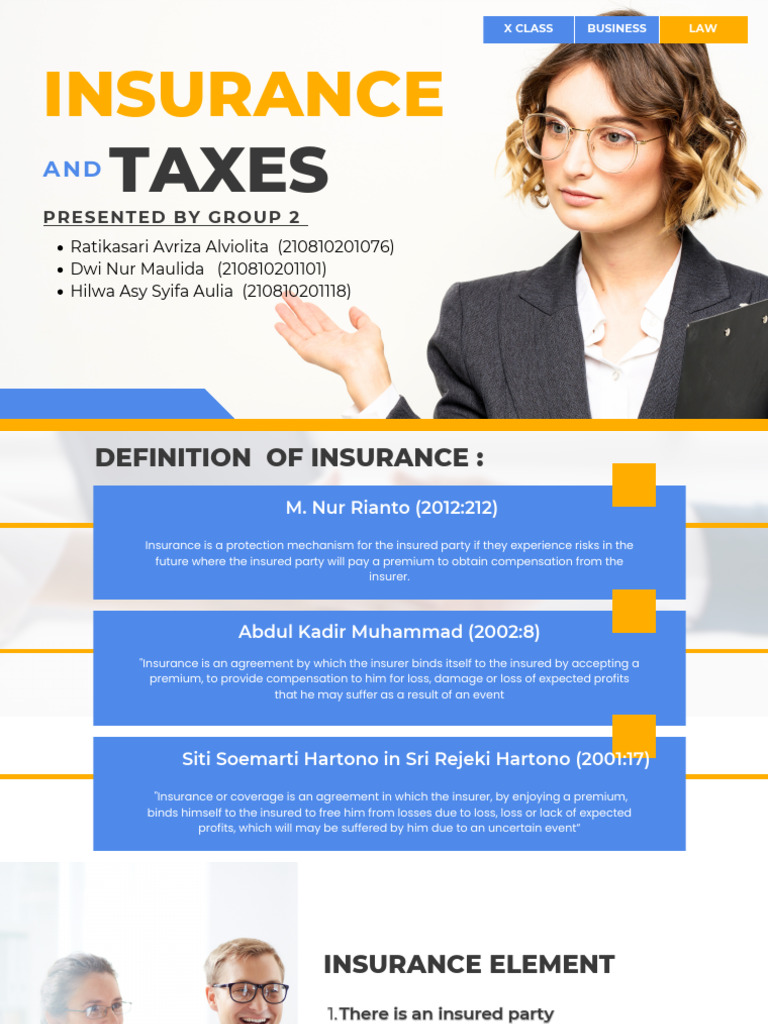 Understanding Insurance Basics and Challenges | PDF | Insurance | Taxes