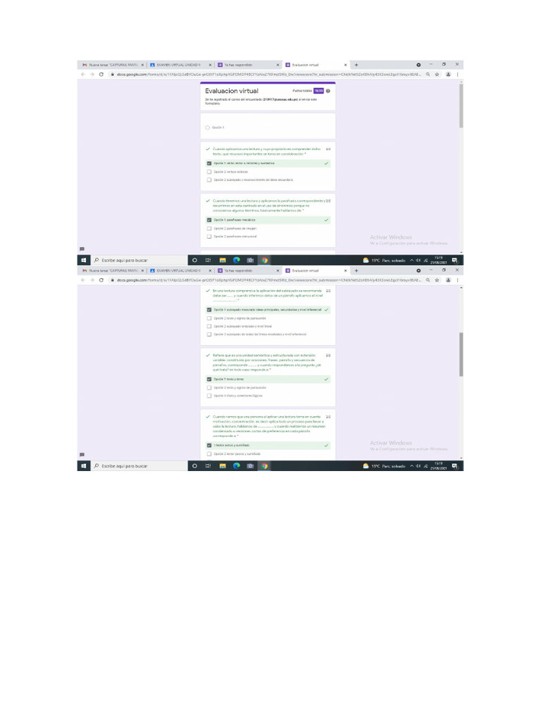 Capturas Redaccion | PDF