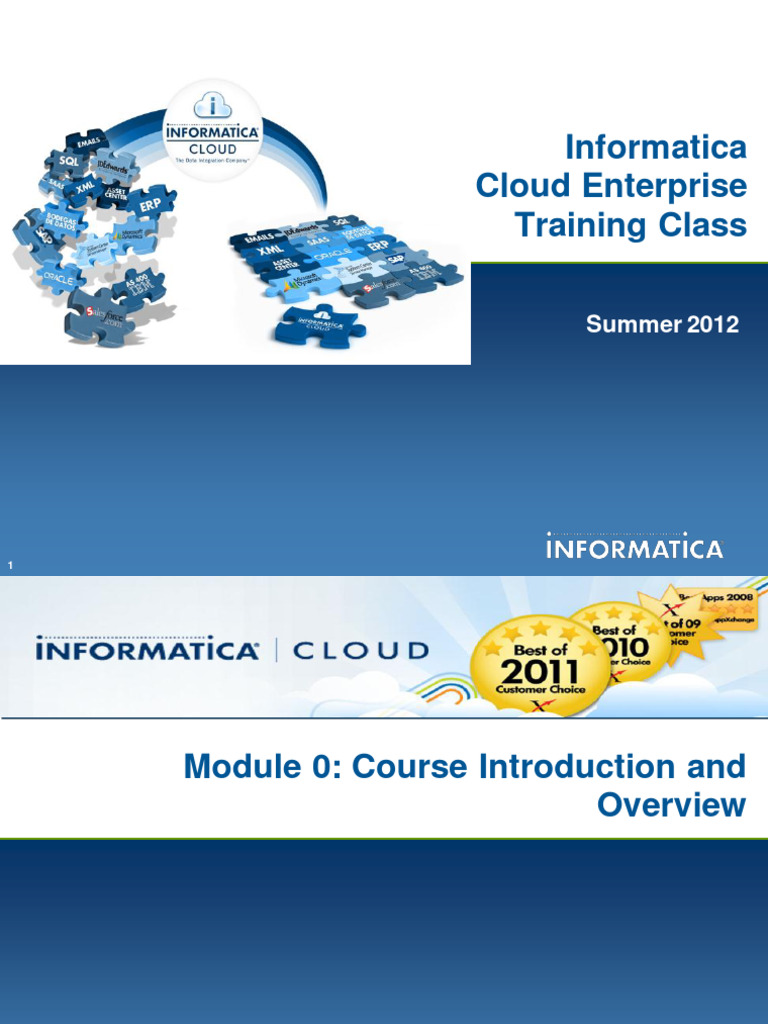 Informatica Cloud Enterprise Training | PDF | Cloud Computing ...