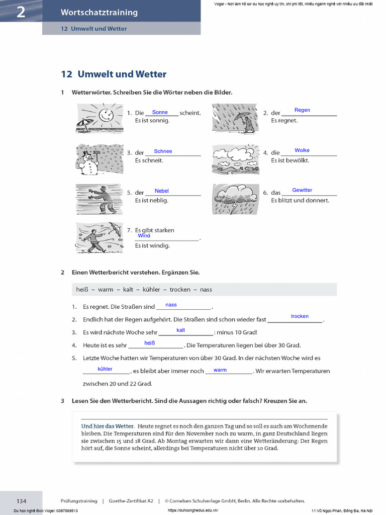 Prufung A2-136-138 | PDF