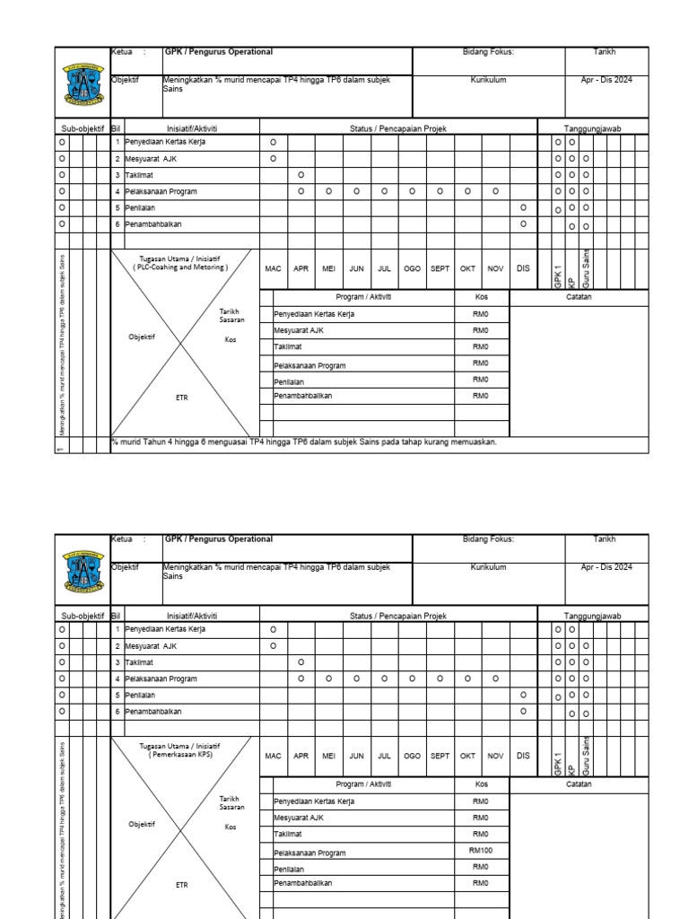 Oppm Tahunan (Sains) - 2024 | PDF