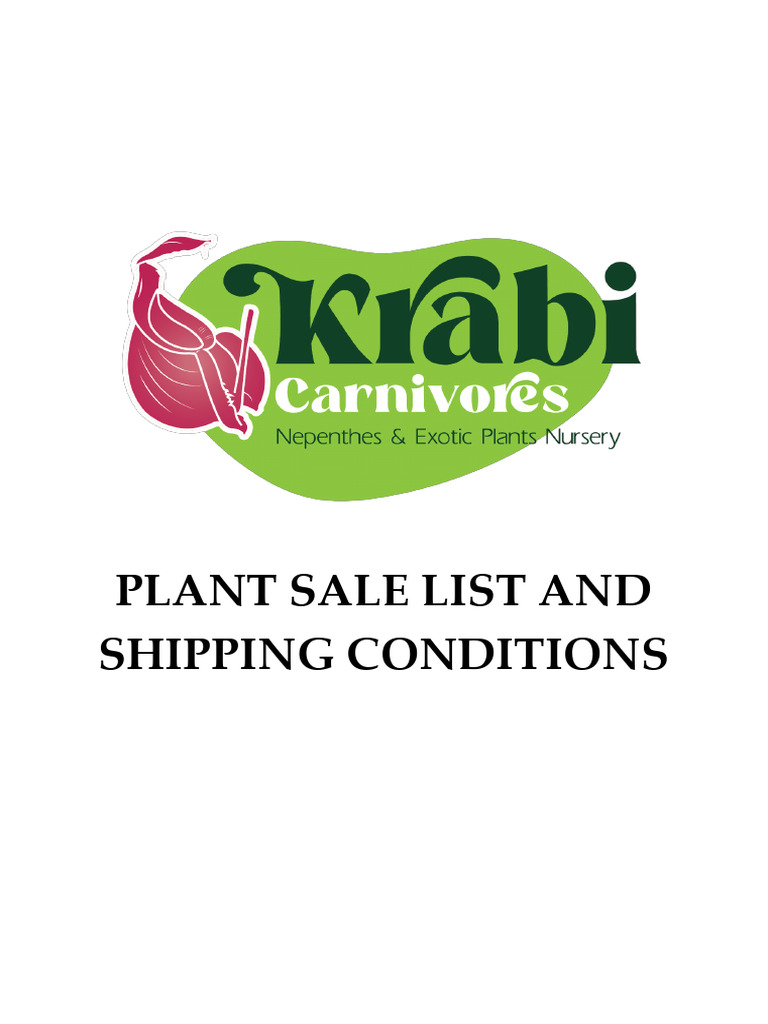 KC Plant Sale List | PDF | Plants | Botany