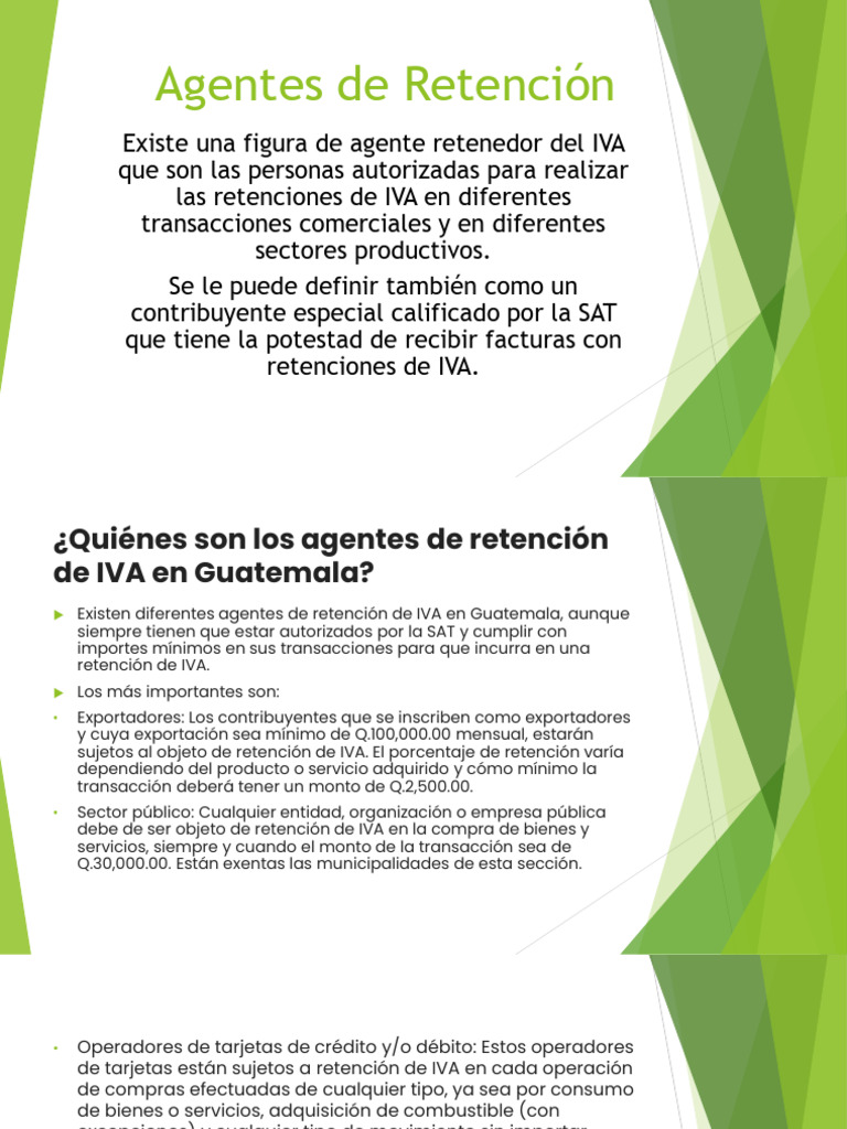 Agentes de Retención | PDF