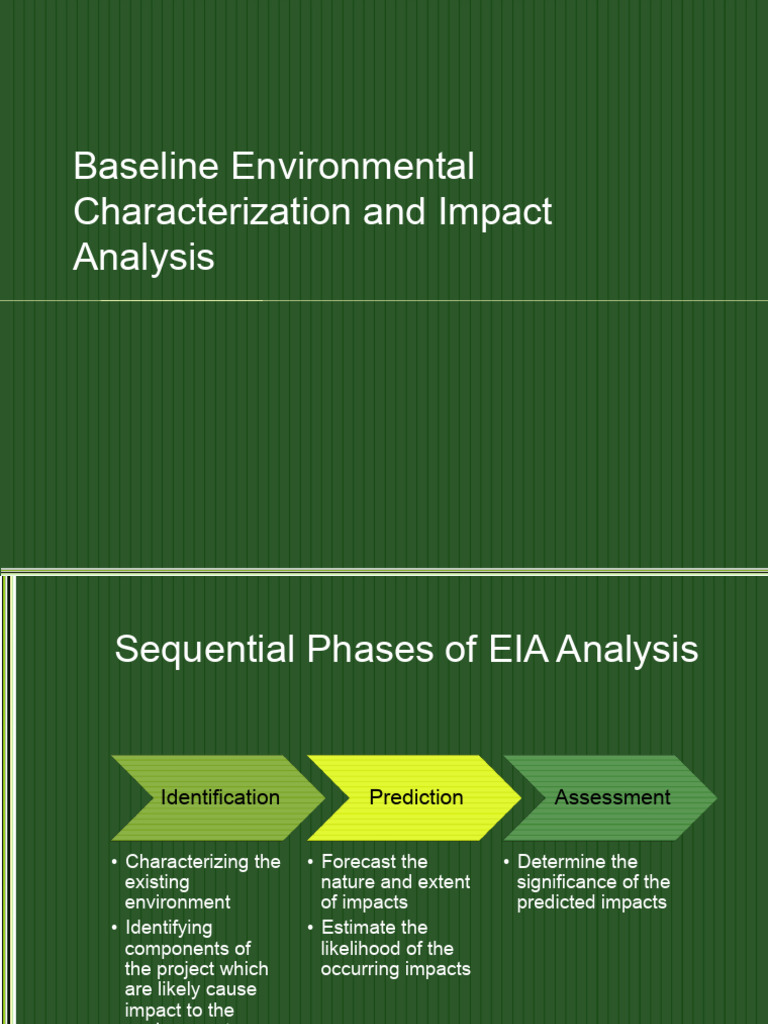 Lecture 4 - Baseline Environment - Impact Analysis | Download Free PDF ...