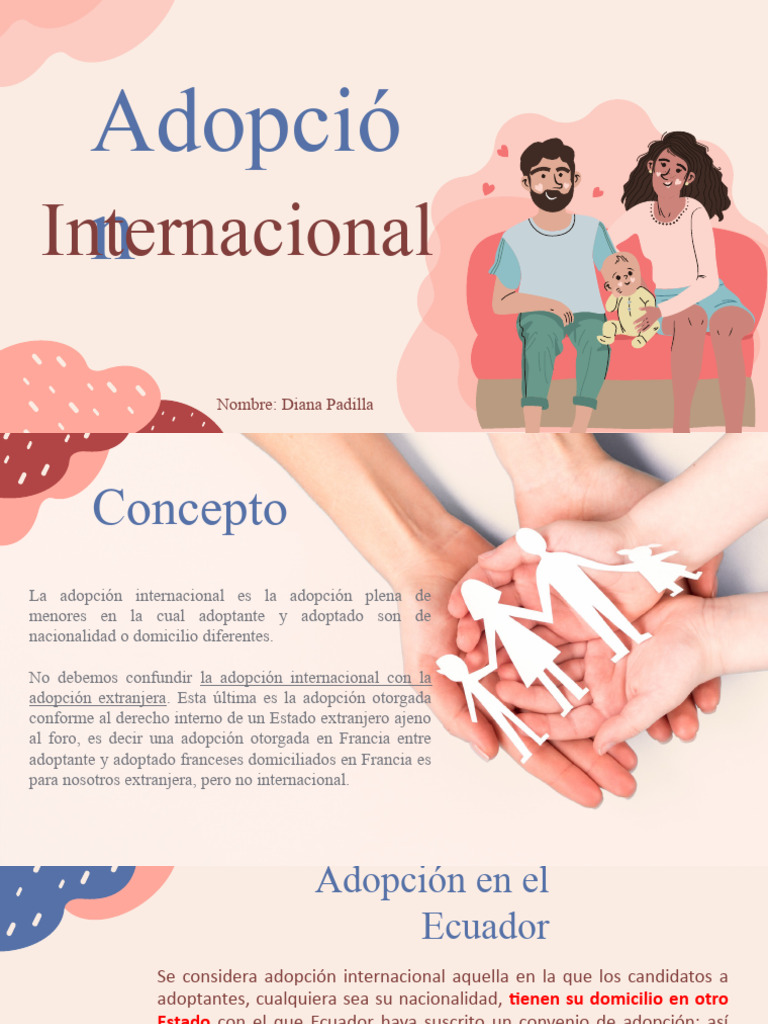 Adopcion Internacional | PDF | Adopción | Familia
