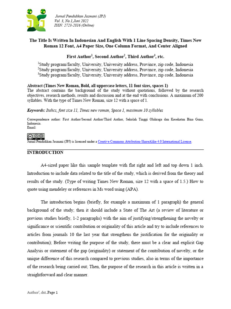 Table Test Methodology in JPJ Research | PDF | Times New Roman | Publishing