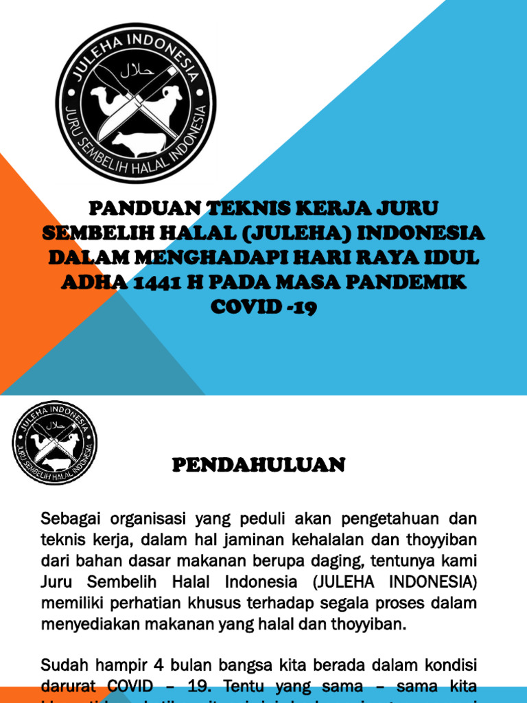 BOCF 9 - Materi Pedoman Pemotongan Kurban JULEHA INDONESIA | PDF | Kesehatan Holistik