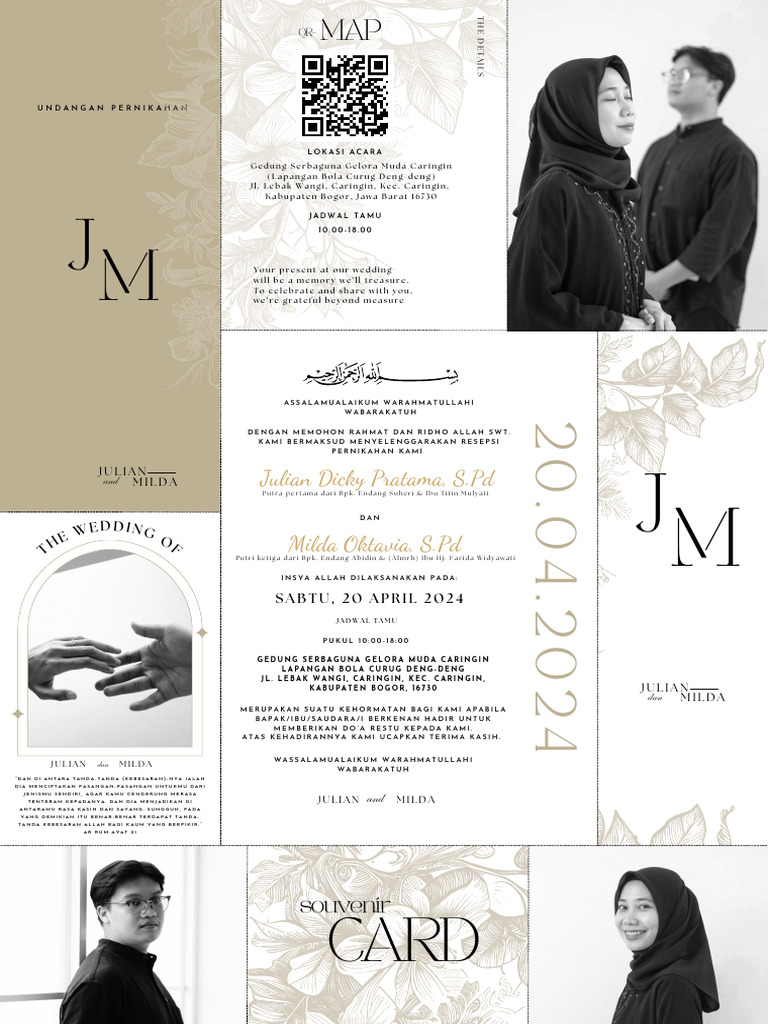Undangan Resmi, A3. Kertas Jasmine | PDF