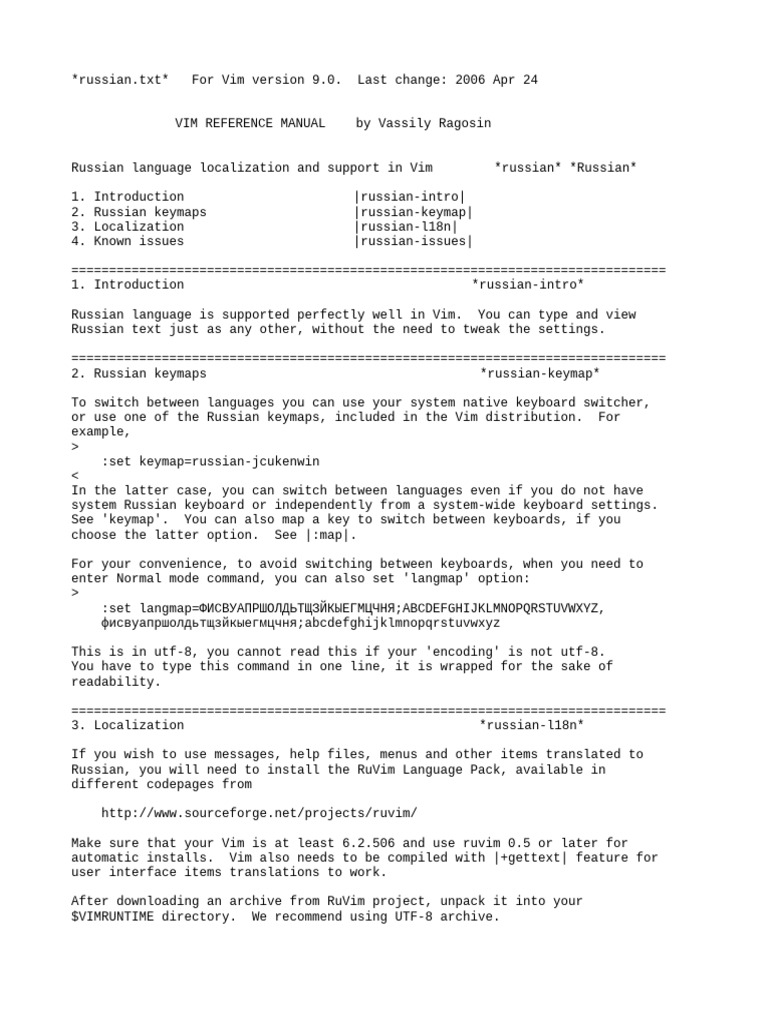 Russian Pdf Command Line Interface Software Engineering