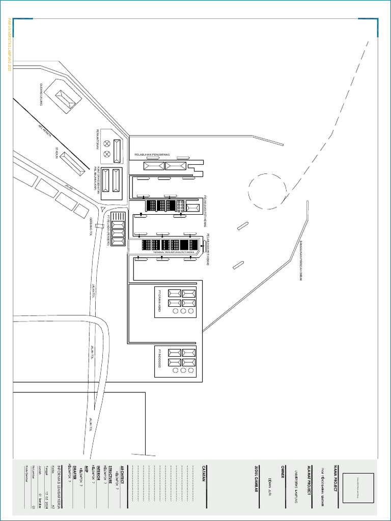 Layout Pelabuhan | PDF