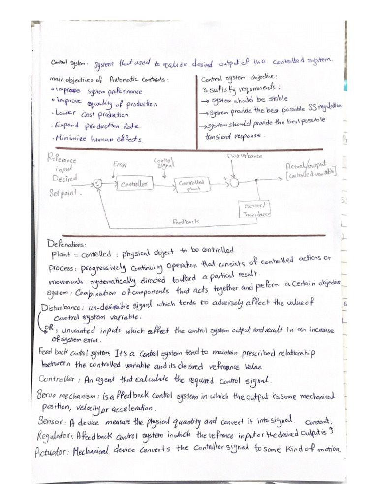 Lec1 To 4 Control | PDF