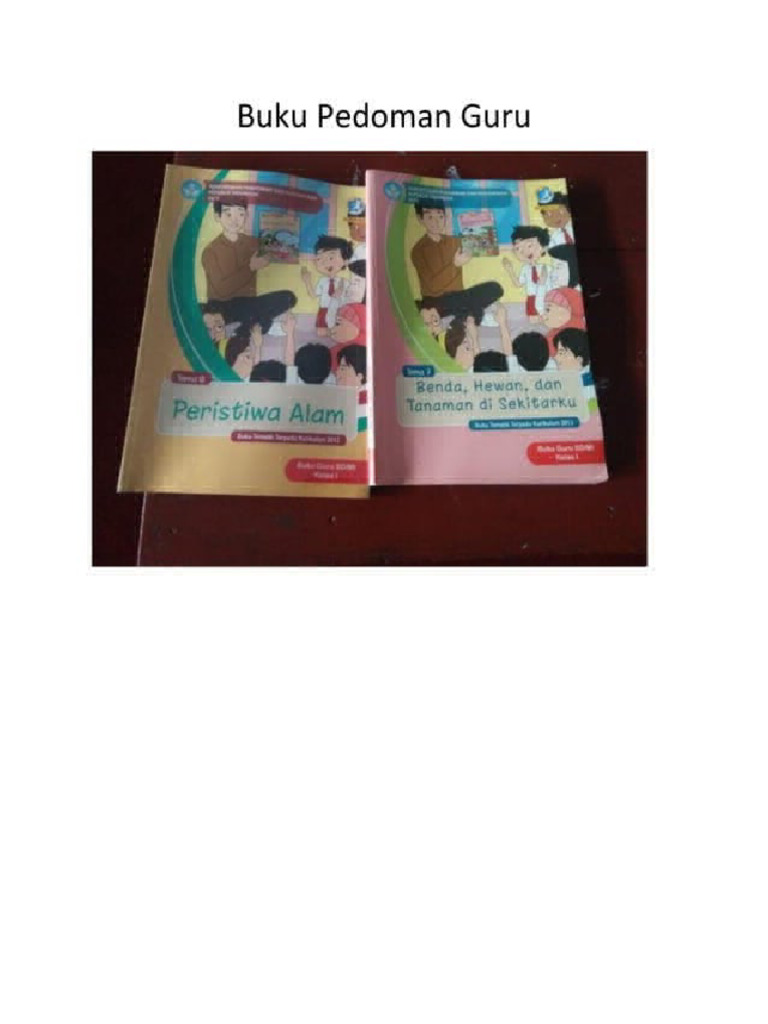 Buku Pedoman Guru | PDF