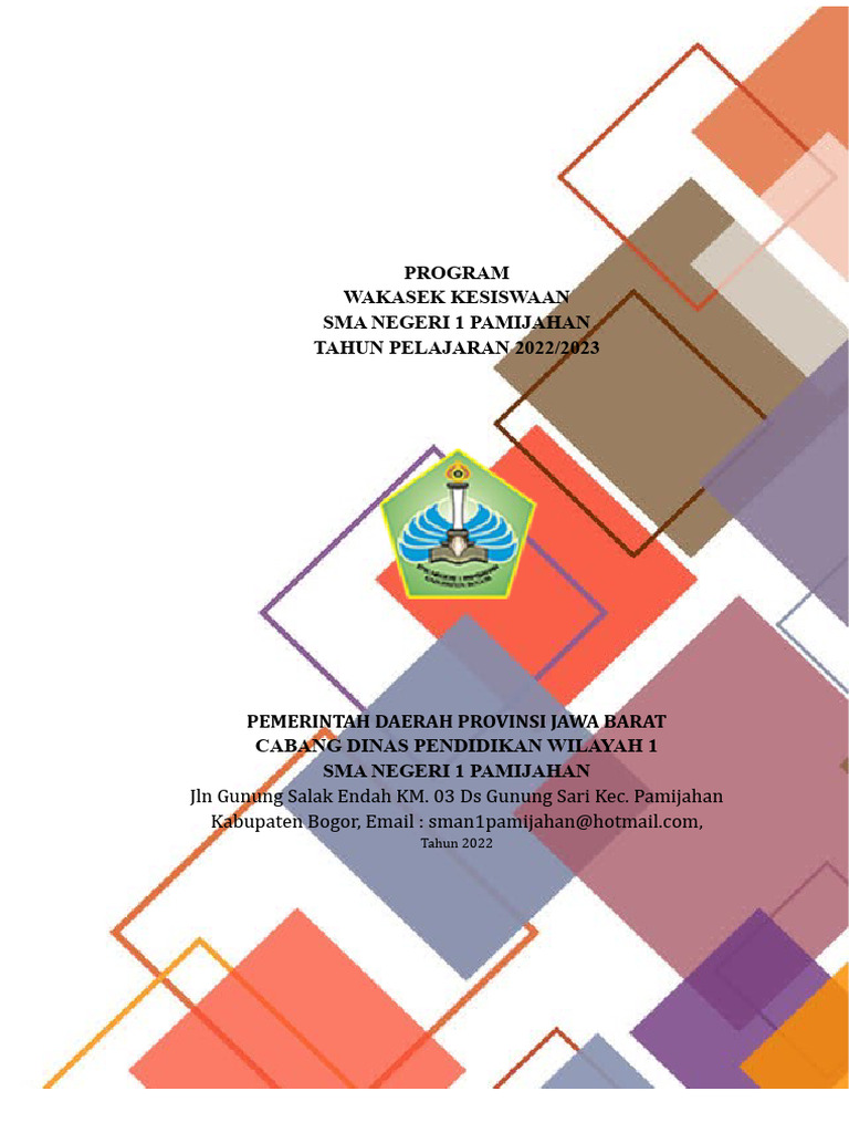 Program-Kerja-Wakasek Kesiswaan - 2022-23 | PDF | Karier & Perkembangan | Ilmu Sosial