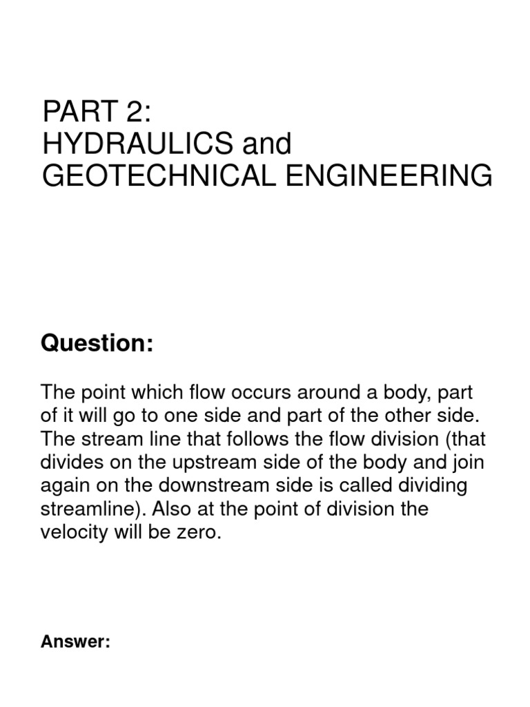 Hydraulics | PDF | Fluid Dynamics | Buoyancy