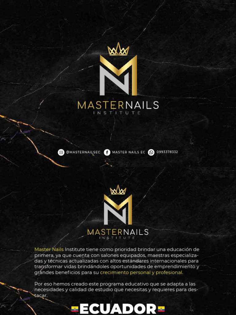 NIVELES UNIFICADOS MASTER NAILS Out | PDF | Belleza