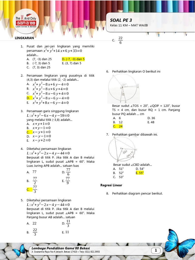 Pe 3 24 Mat Wajib (Fix) | PDF | Metode & Bahan Ajar