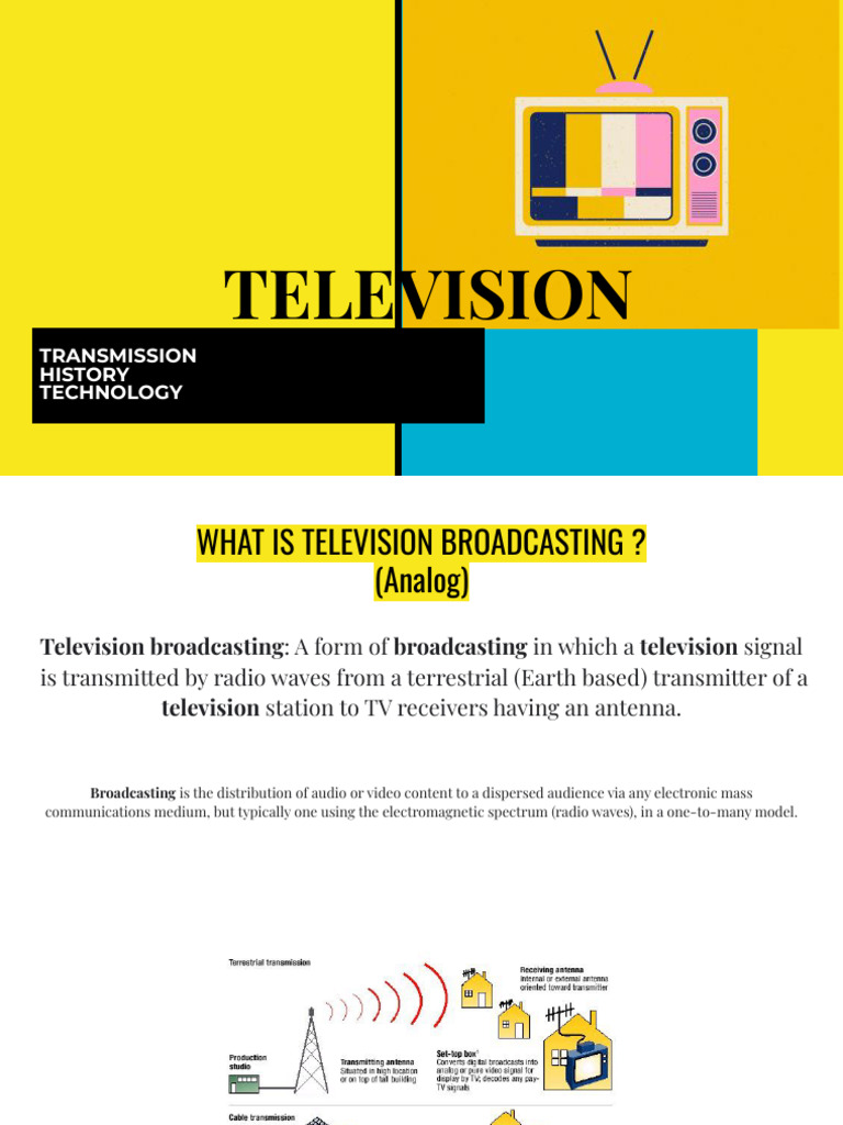 TELEVISION | PDF | Television | Video