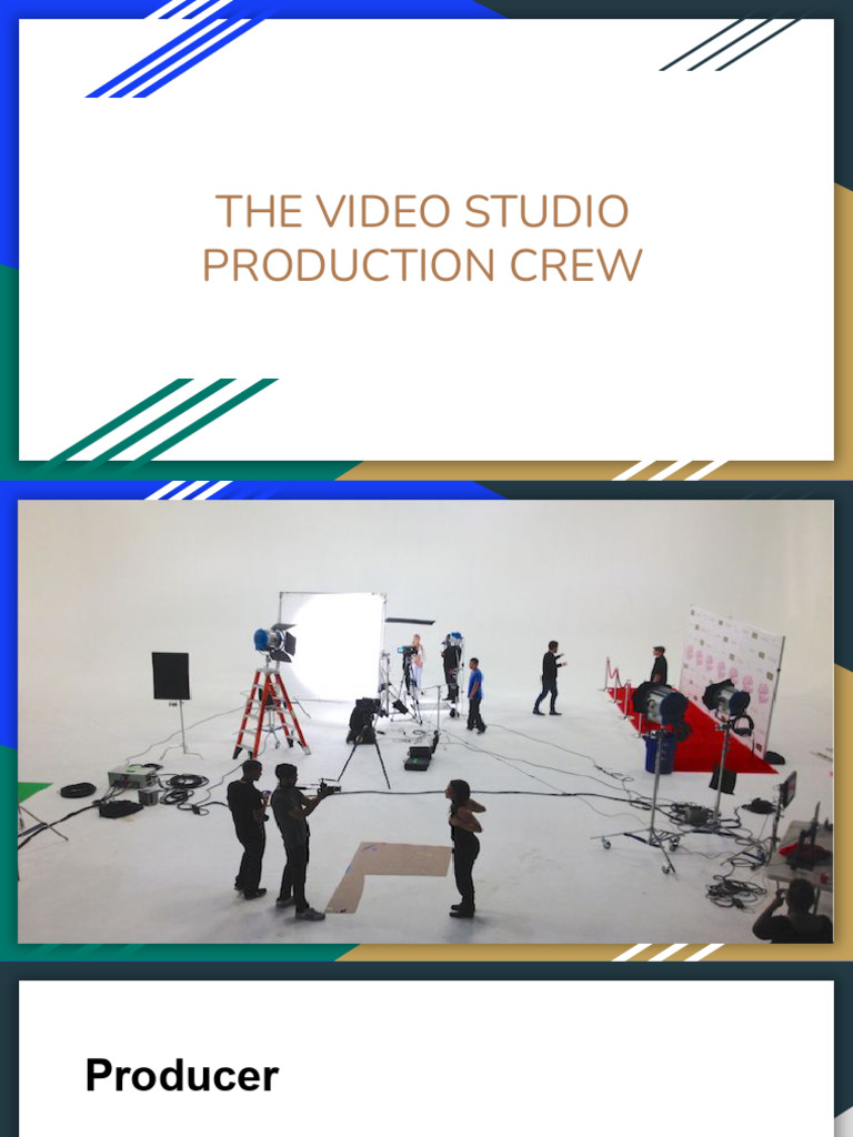 The Video Studio Production Crew | PDF | Microphone | Cinematography