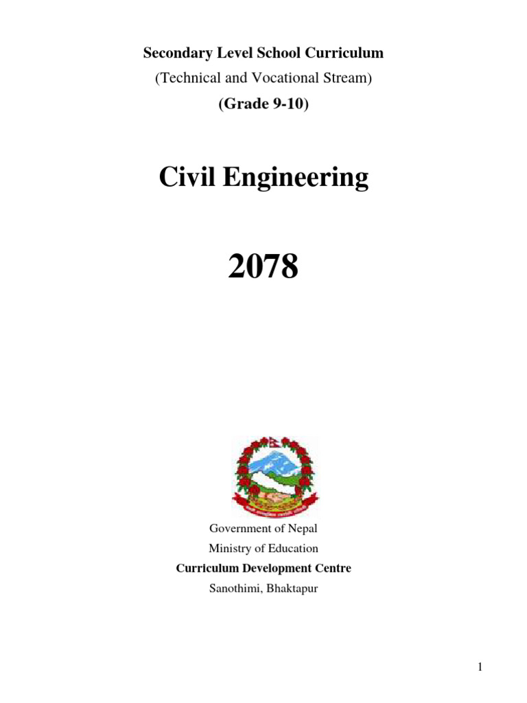 Civil Engineering: (Grade 9-10) | PDF | Sanitation | Sewage