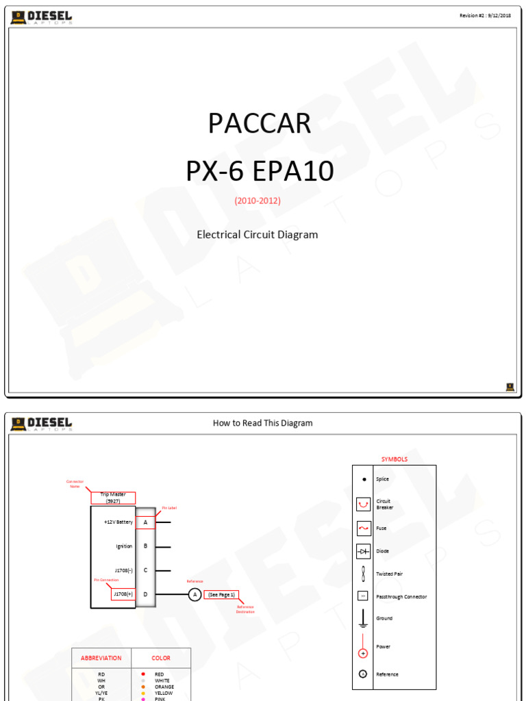 Paccar - PX-6 CM2250 (2010-12) | PDF | Engines | Vehicle Parts