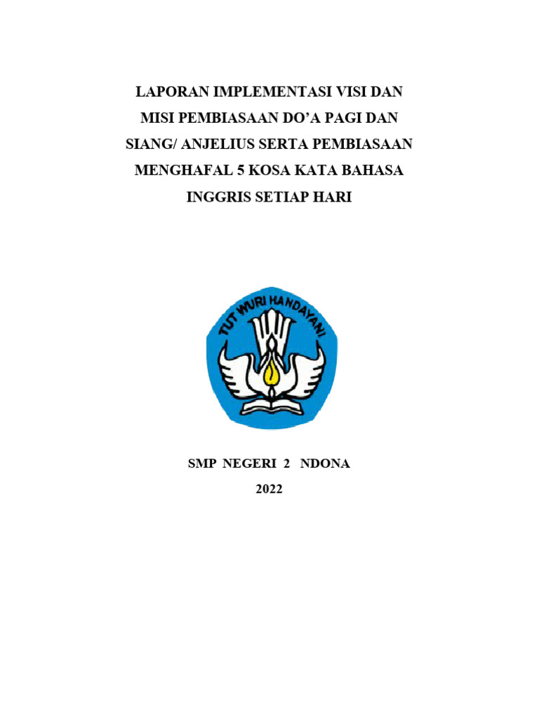 Dokumen 25 Butir 32 Laporan Implementasi Visi Misi | PDF