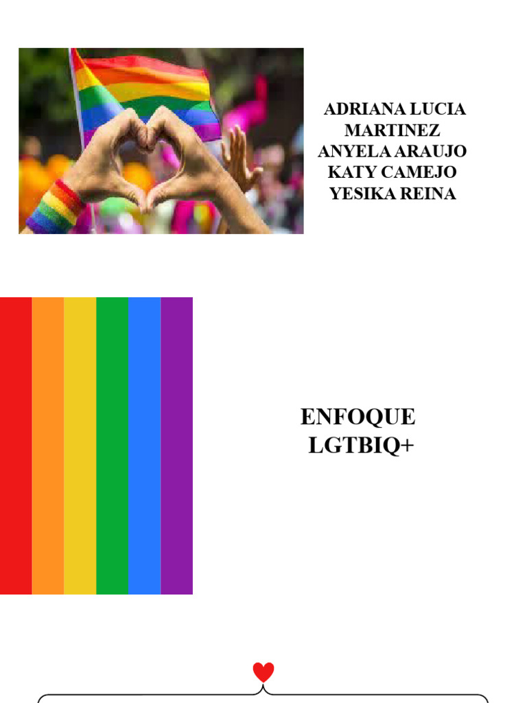 enfoque lgtbiq+ (1) | PDF | Estudios LGBTQIA+ | LGBT