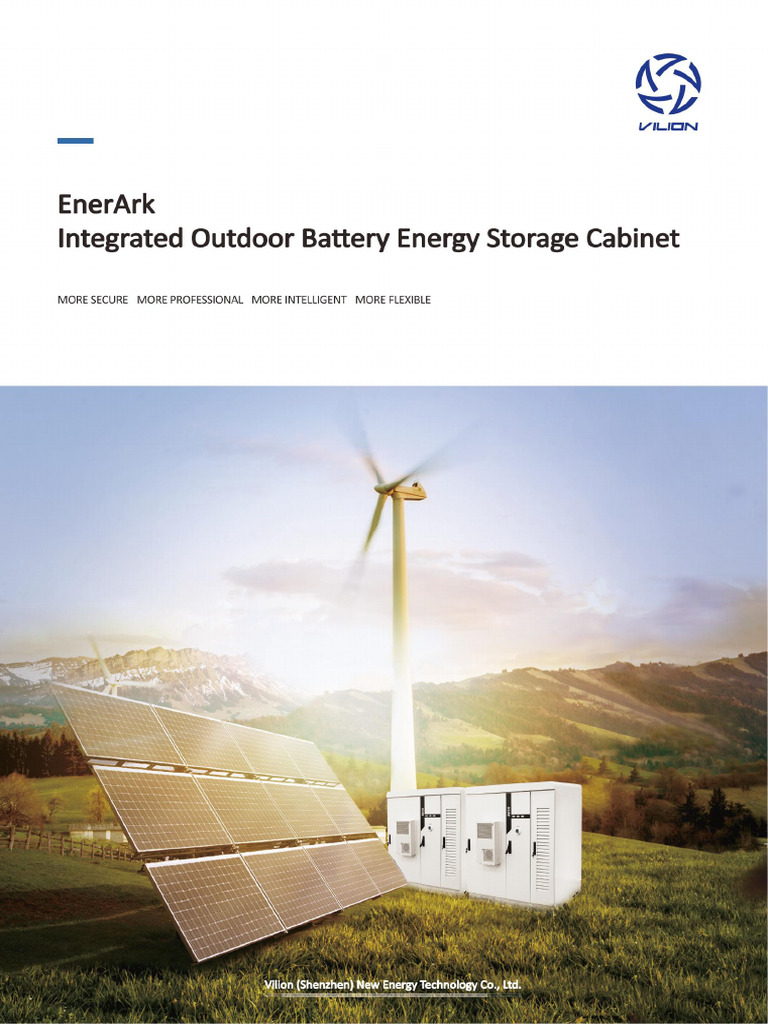 EnerArk 1.1 Integrated Outdoor Battery Energy Storage Cabinet 230210 (1 ...