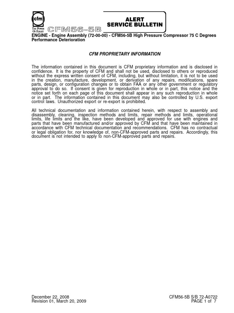 CFM56-5B EGT Margin Deterioration Guide | PDF | Aviation | Aircraft