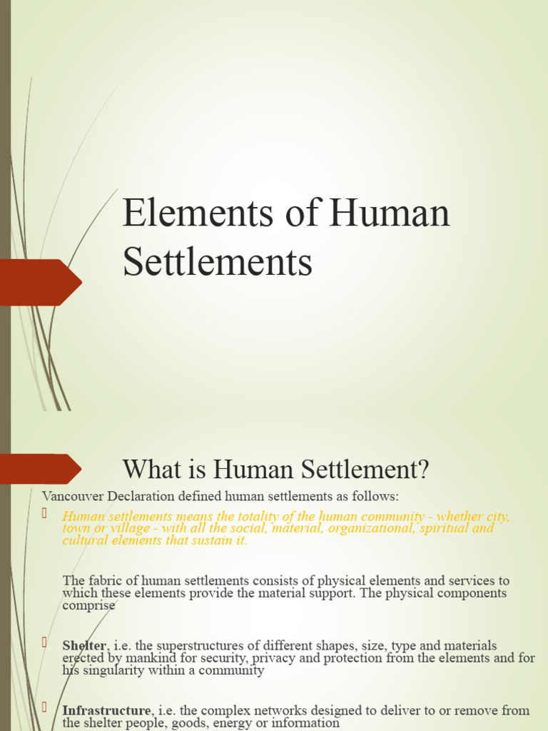 Components and Factors of Settlement | PDF