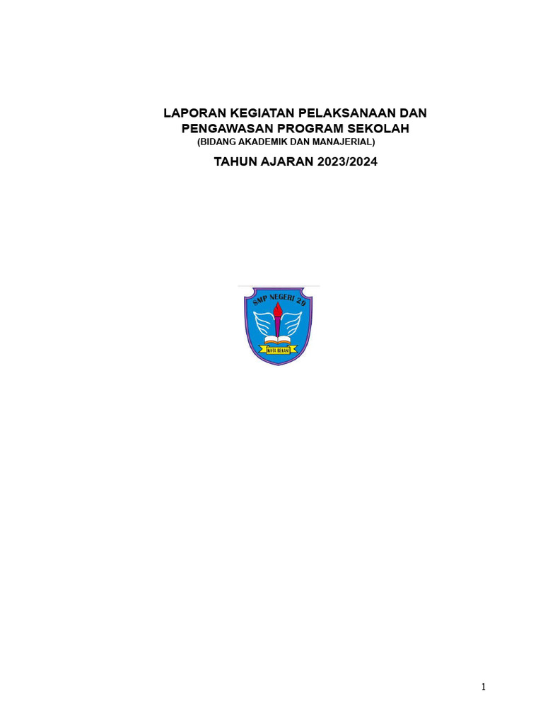 Pelaksanaan Pengawasan Dan Evaluasi Program | PDF