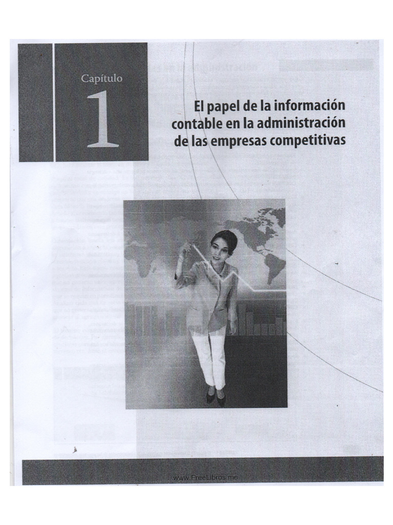 El Papel de La Información Contable en La Administración de Las Empresas Competitivas | PDF