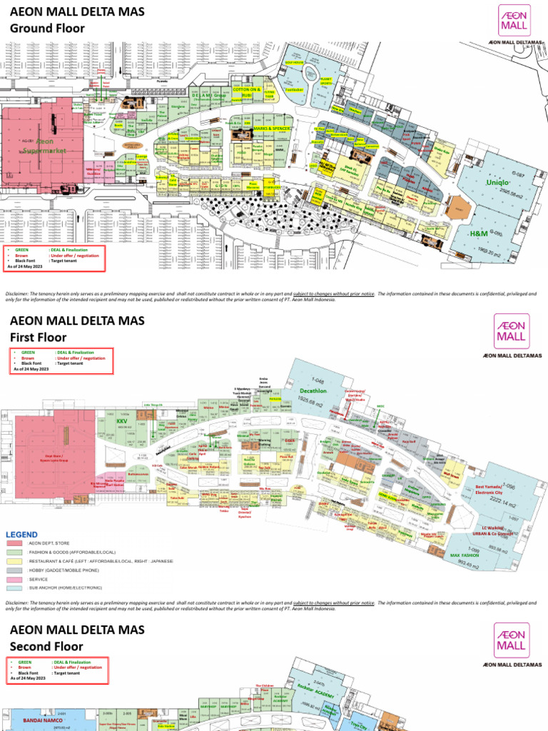 AMDM - Tenancy Mix Plan | PDF