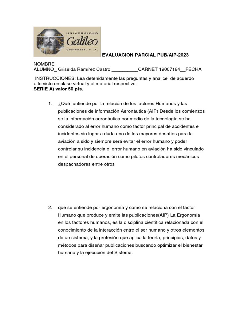 Modulo 5 Evaluacion Parcial Pub 2023 | PDF | Aeropuerto | Navegación