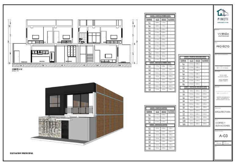 ARQ. FIC-ARQ - 03. (A-2) PDF | PDF