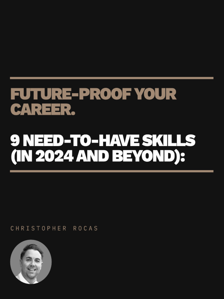 Future Proof Your Career | PDF | Decision Making | Negotiation