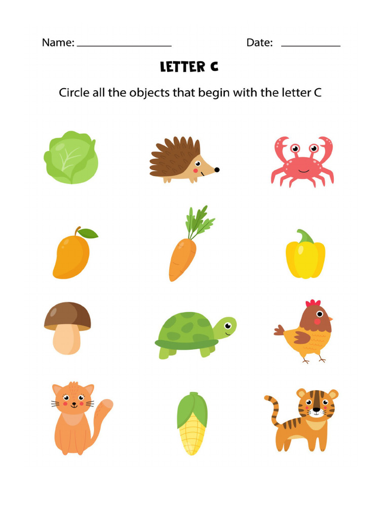 Circle - Letter C | PDF
